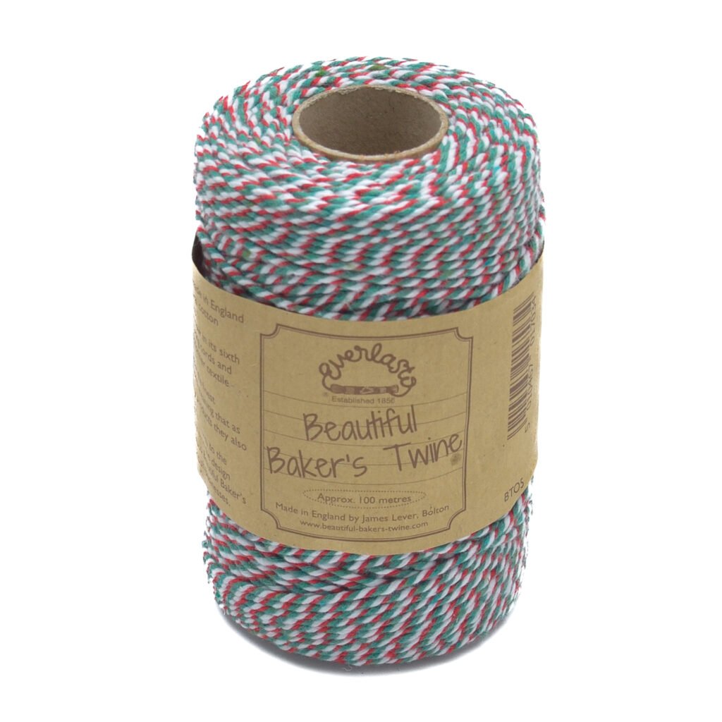Bakers Twine Red Green And White 'Welsh Dragon' | Rope Source