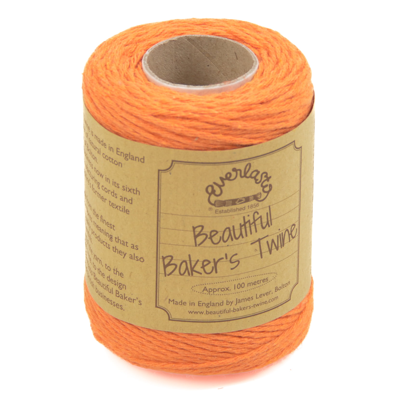 Bakers Twine Finest Orange | Rope Source