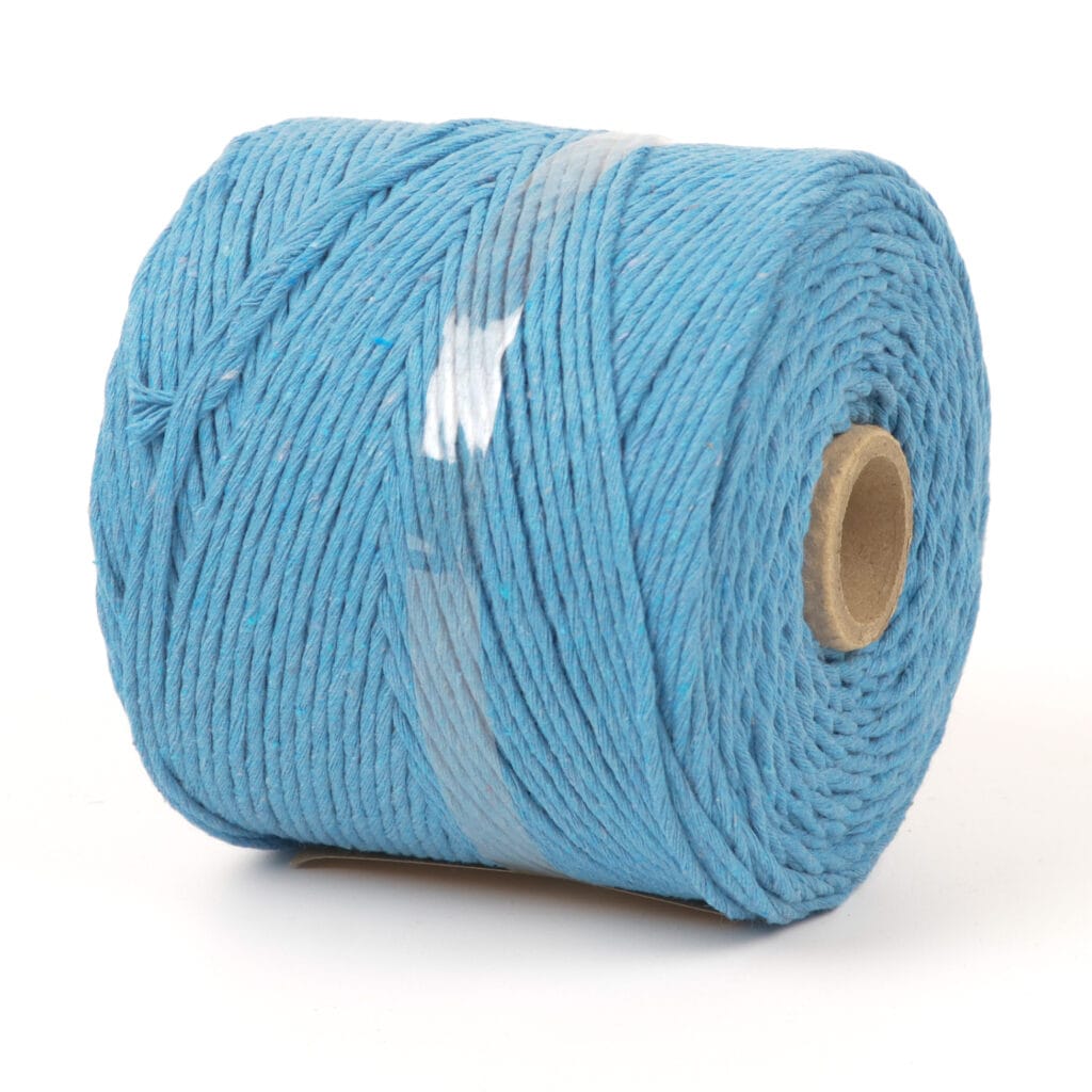 0.5Kg/1Kg Spool Coloured macrame String 15/6 (3mm) | Rope Source