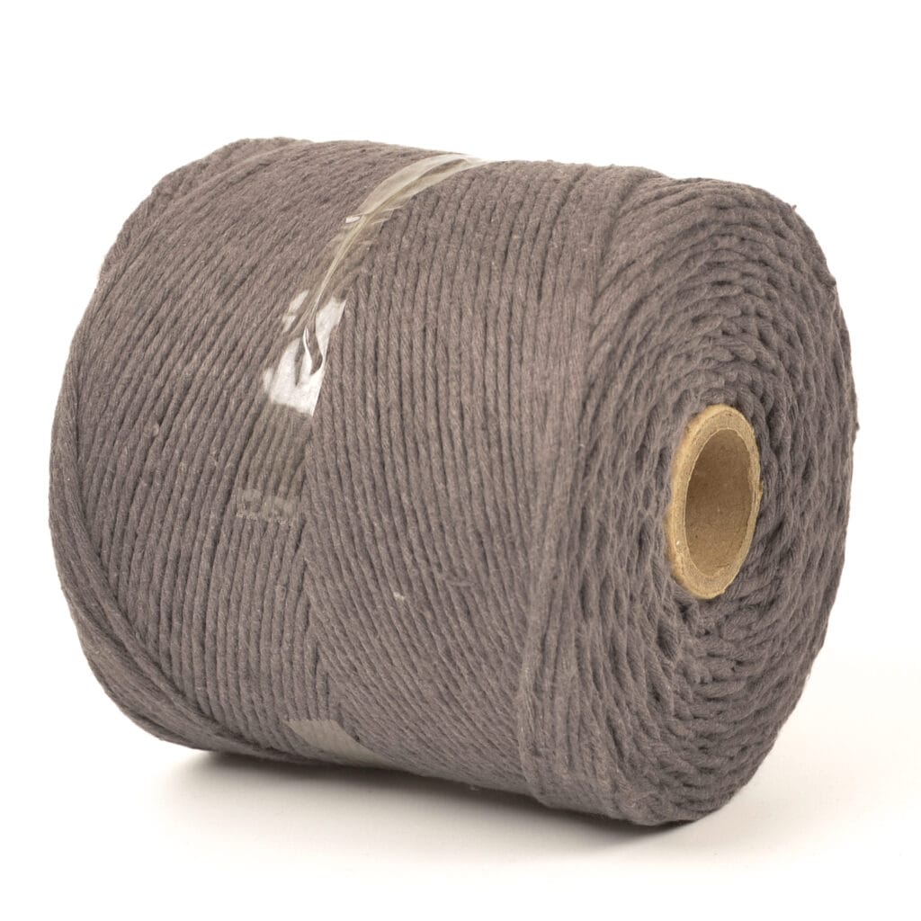 0.5Kg/1Kg Spool Coloured macrame String 15/6 (3mm) | Rope Source