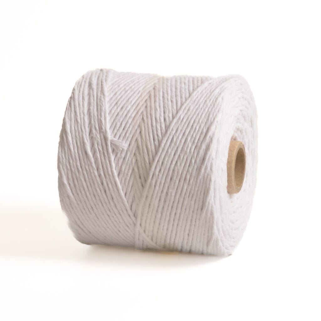 0.5Kg/1Kg Spool Coloured macrame String 15/6 (3mm) | Rope Source