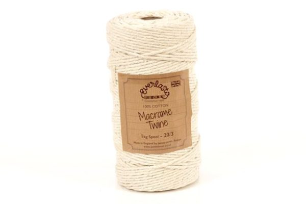 Natural Cotton String | Strong String Made in the UK | Rope Source