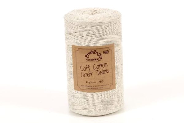 Natural Cotton String | Strong String Made in the UK | Rope Source