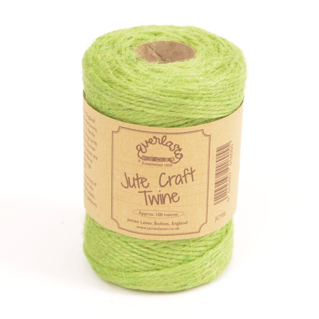 Apple Green Coloured Jute Twine | Rope Source