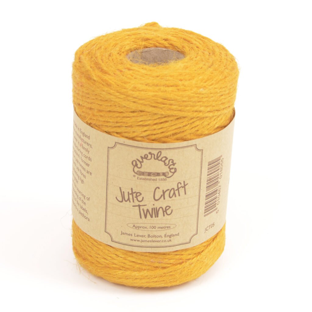 Olde Gold Coloured Jute Twine | Rope Source