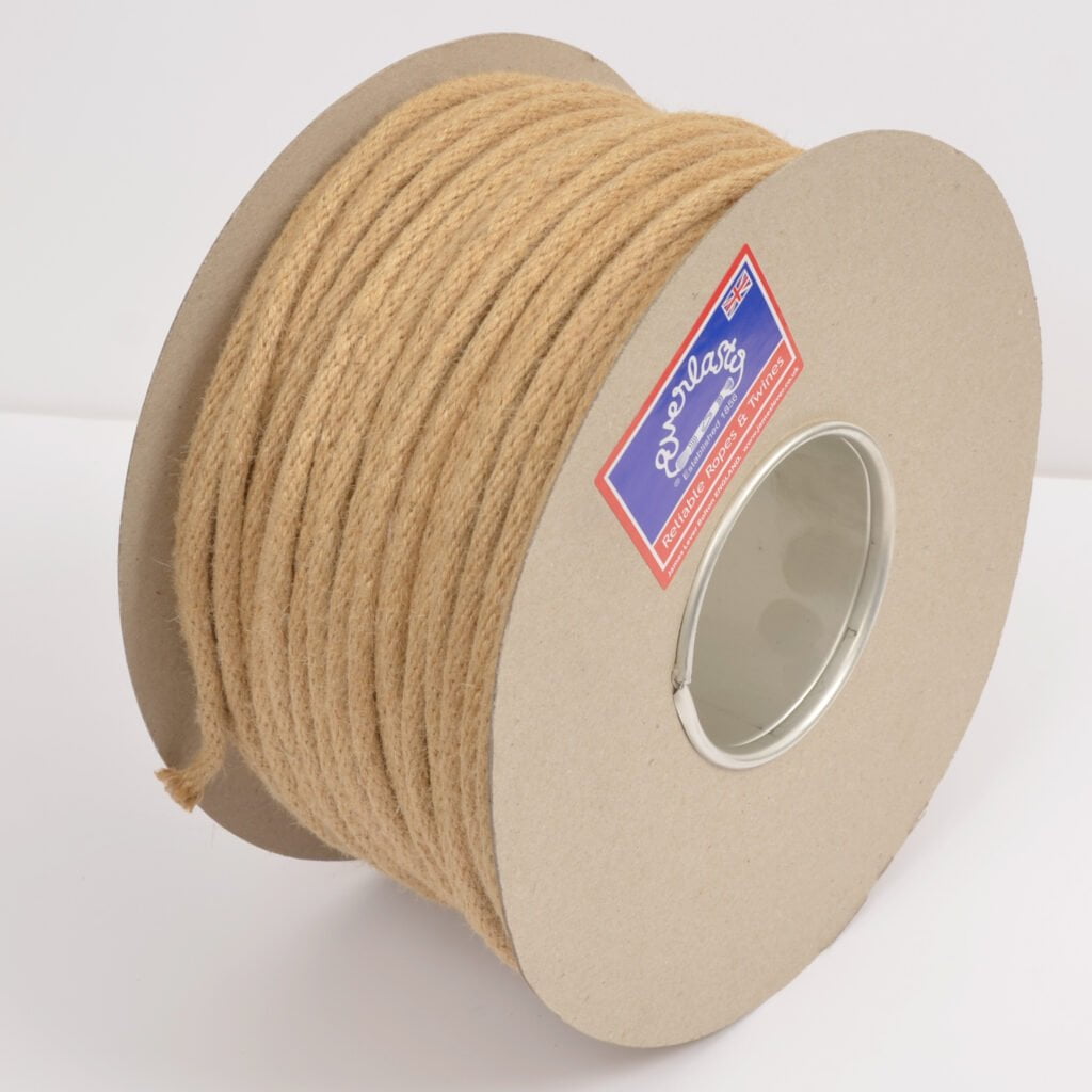 Solid Braid Jute Sash Cord | Rope Source