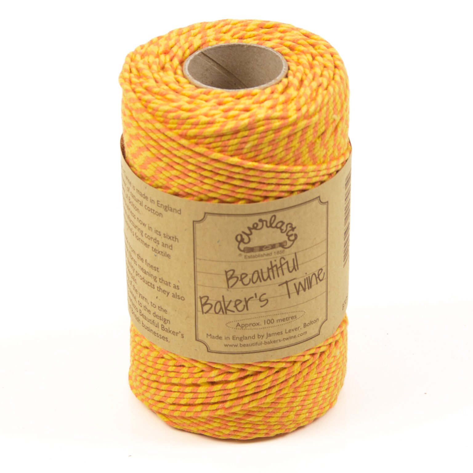 Bakers Twine Orange /Yellow (Waterloo Sunset) | Rope Source