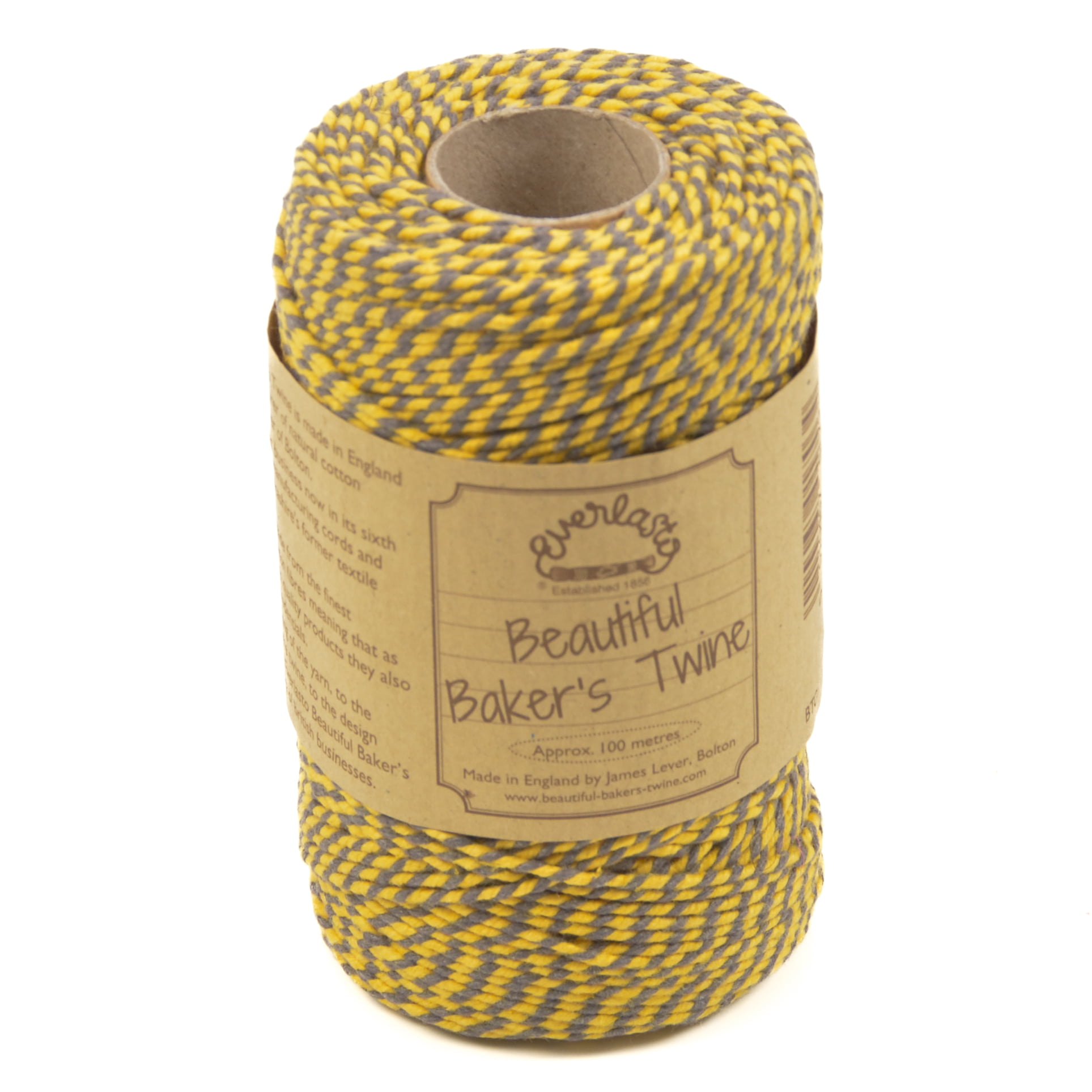 Bakers Twine Slate And Daffodil | Rope Source